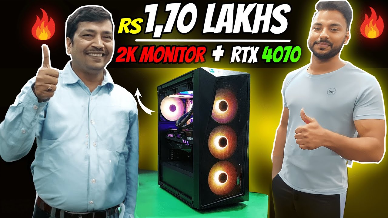 Gaming PC Build FOR "MERCHANT NAVY OFFICER" WITH RTX 4070 | With 2k ...