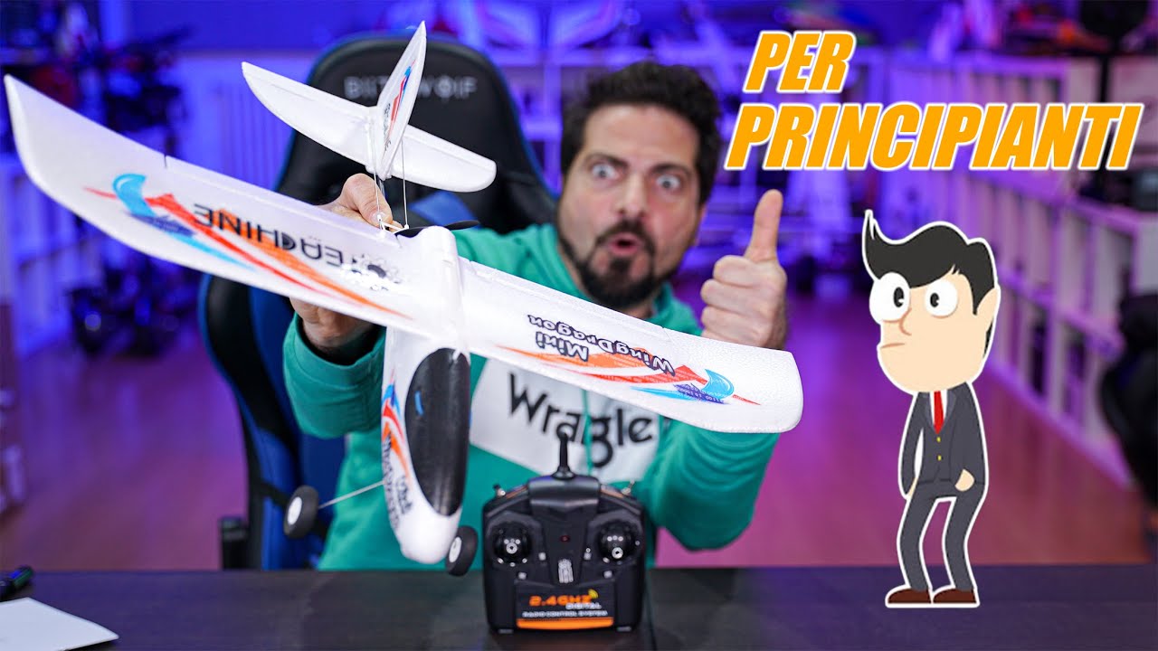 Eachine Mini Wing Dragon a €64 è il migliore come primo Aereo! Parte 1 ...