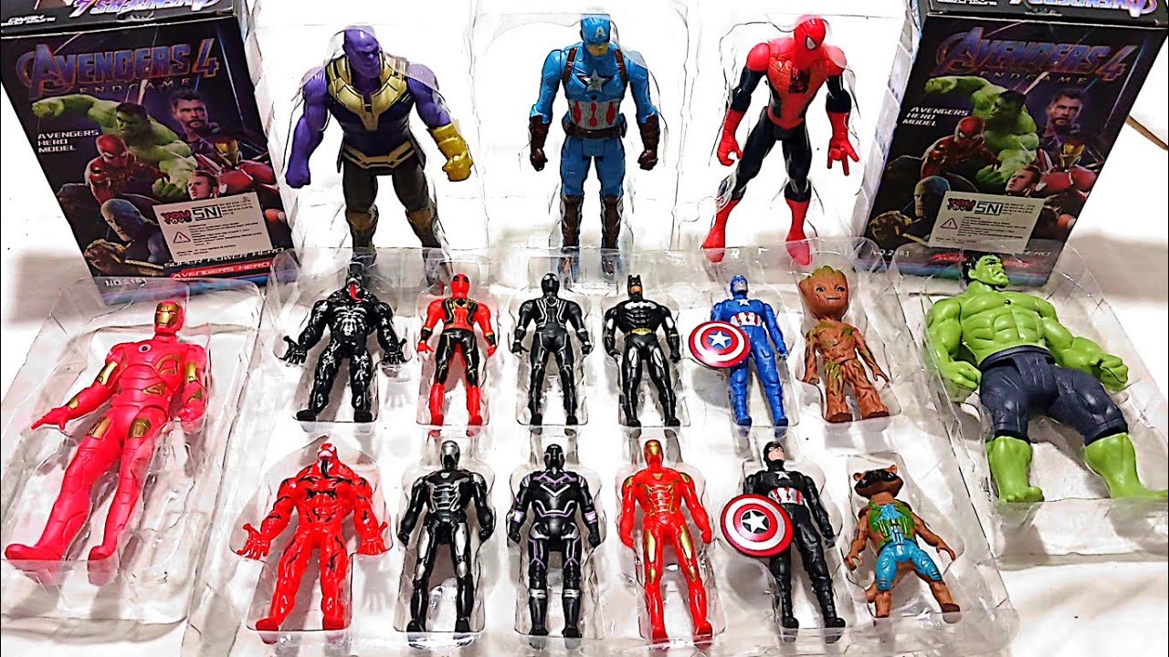 Marvel Popular Toy Collection | Spider Man Action Doll | Marvel Toy Gun ...