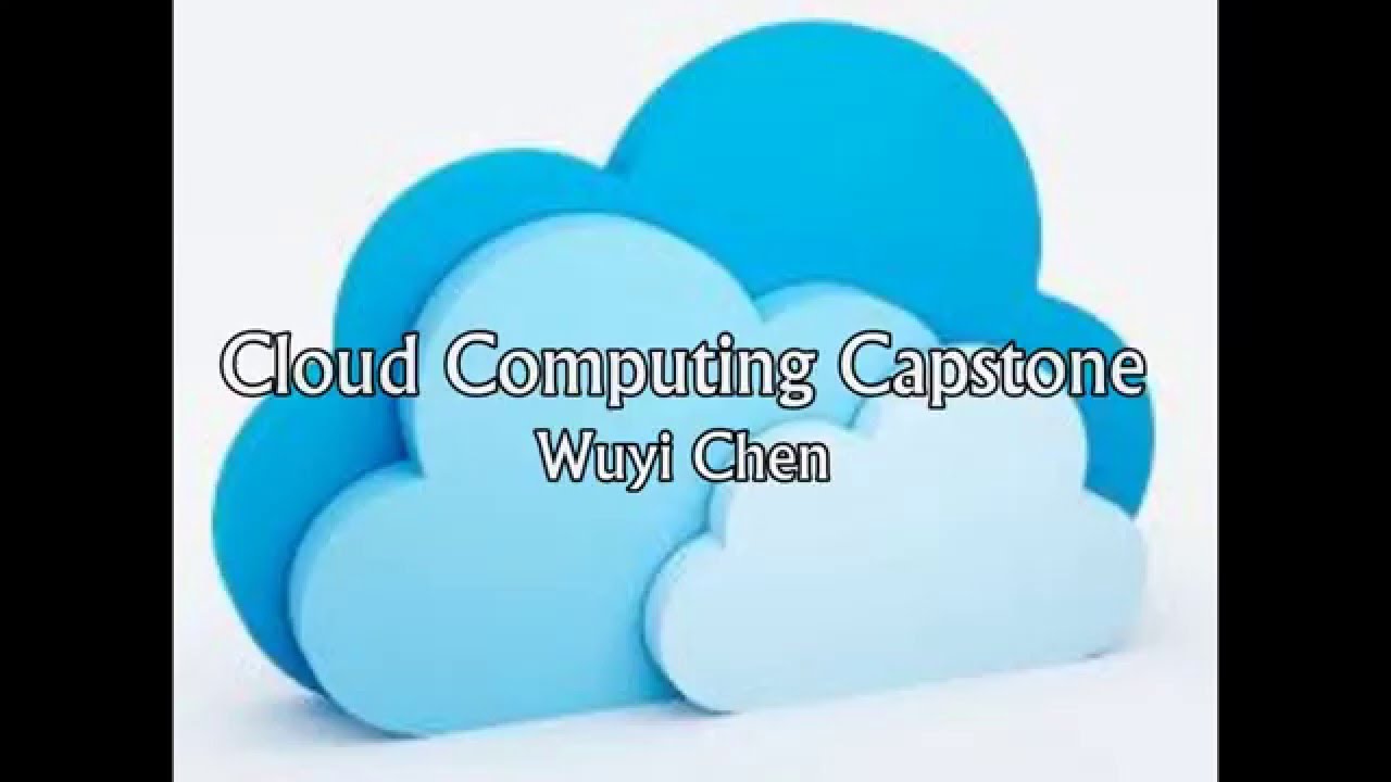 Cloud Computing Capstone - Task 1 - Wuyi Chen - YouTube