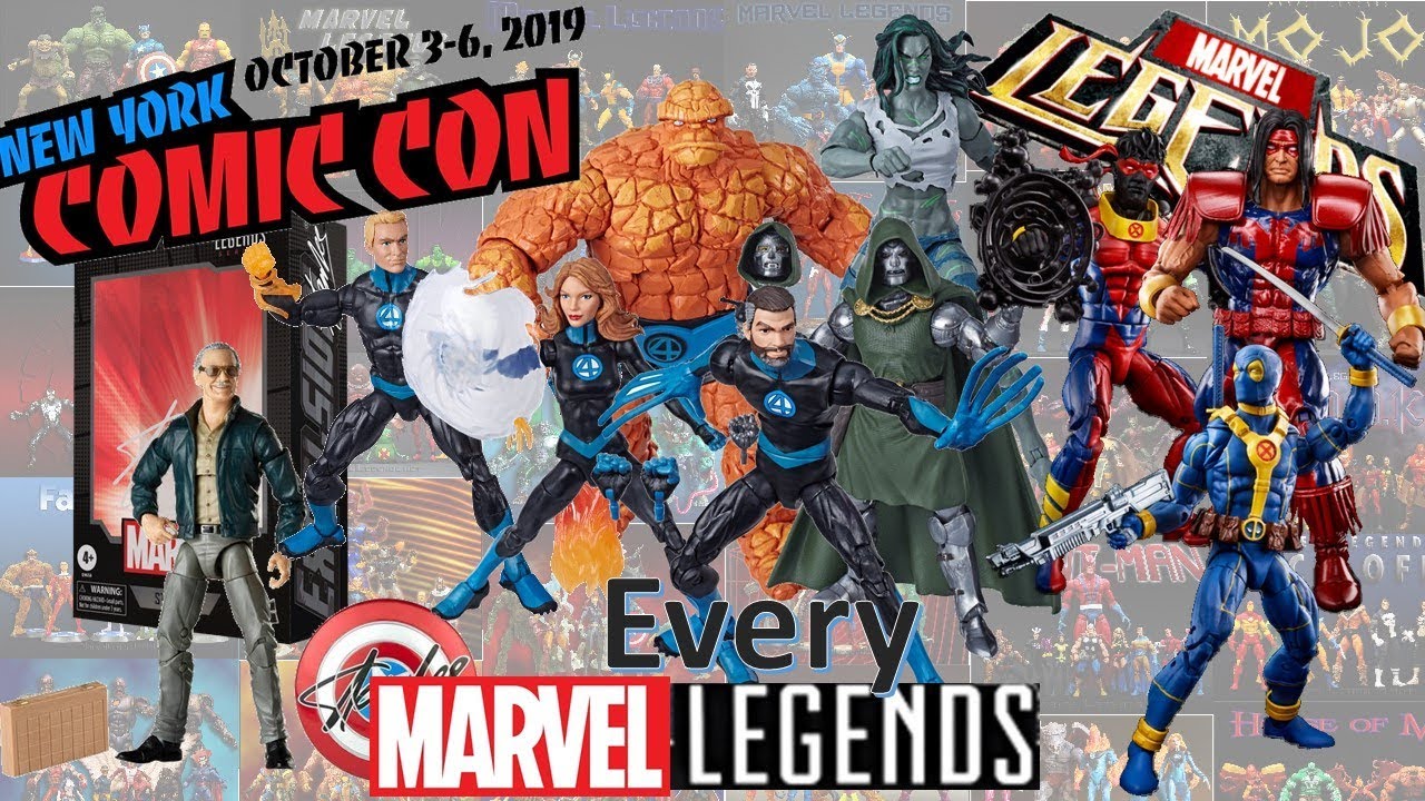 Every Marvel Legends NYCC 2019 New York Comic Con Reveals Fantastic ...