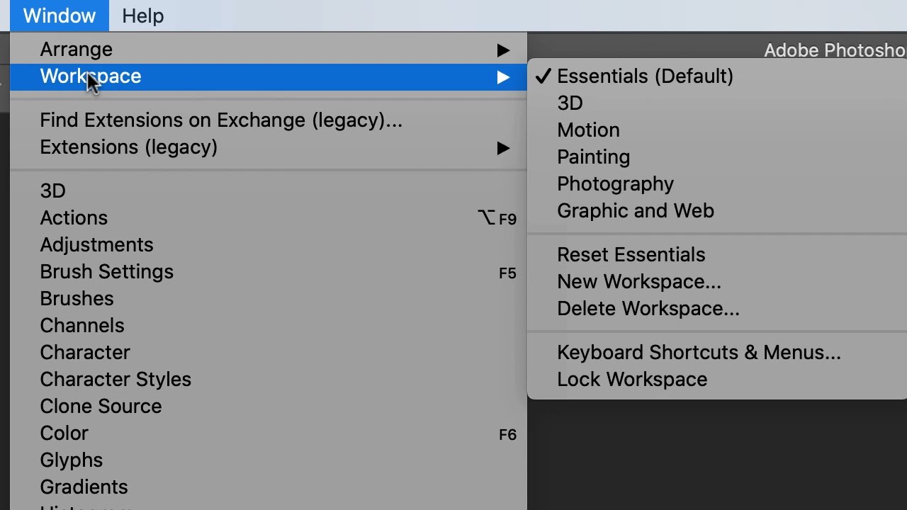 intro to photoshop ex 1 002 file setup - YouTube