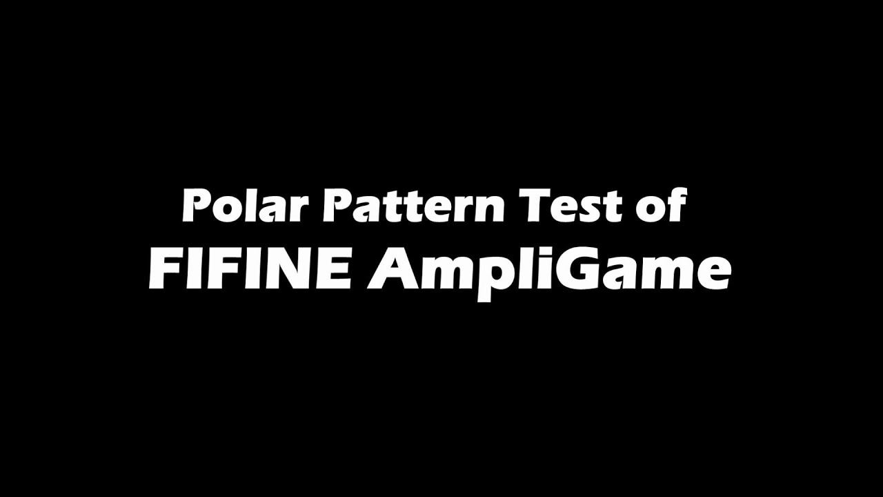 [Showcase] of FIFINE AmpliGame Off-axis Rejection in Russian ...