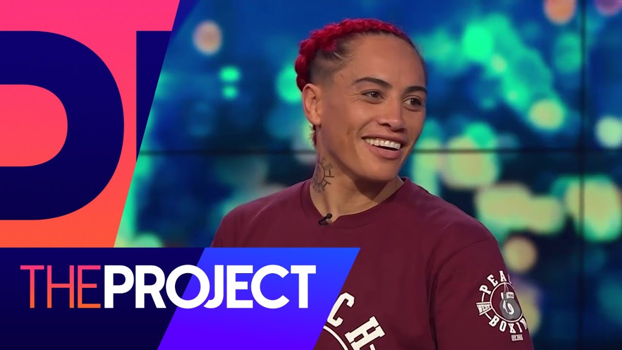 Champion boxer Mea Motu joins us at the desk! | The Project NZ - YouTube