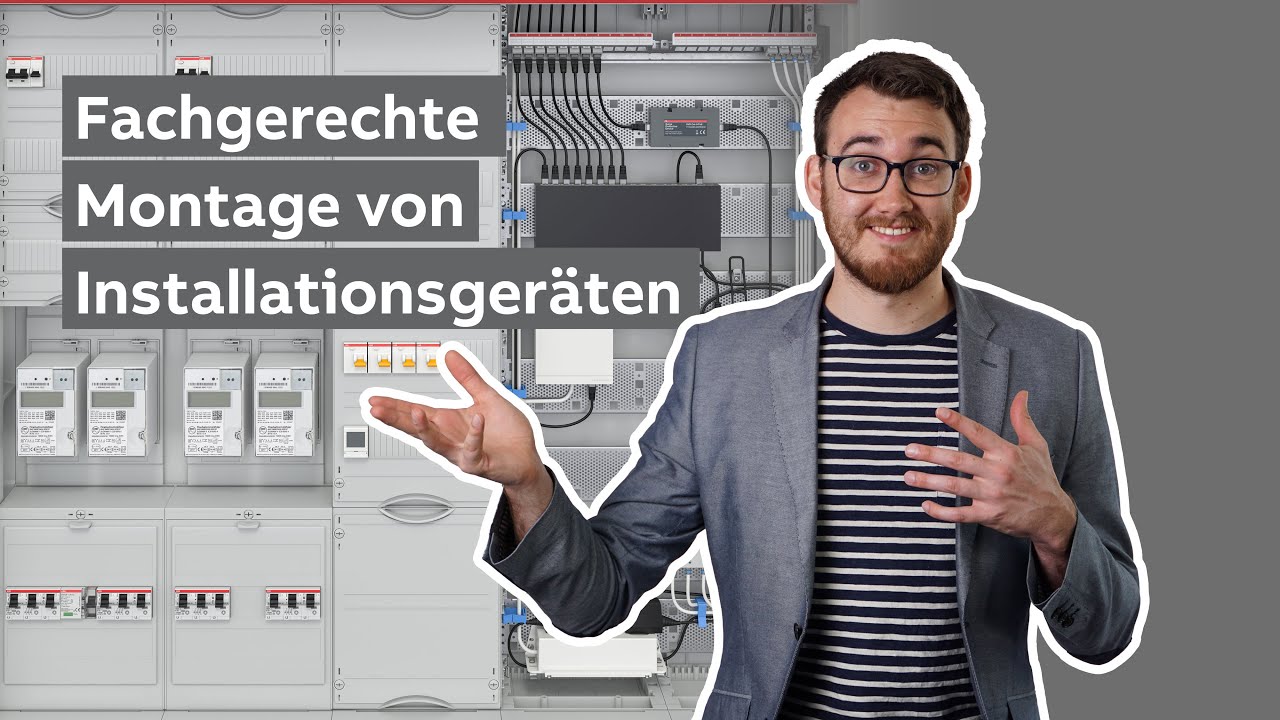 Fachgerechte Montage von Installationsgeräten (mit Marc Scherer von ...
