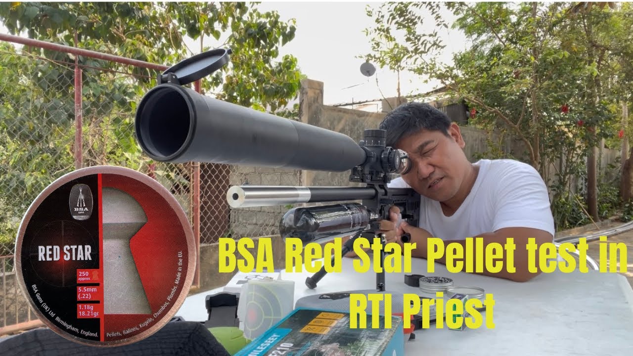 RTI Arms Priest 1 - Airgun Holdover Shooting at 54meters using BSA Red ...