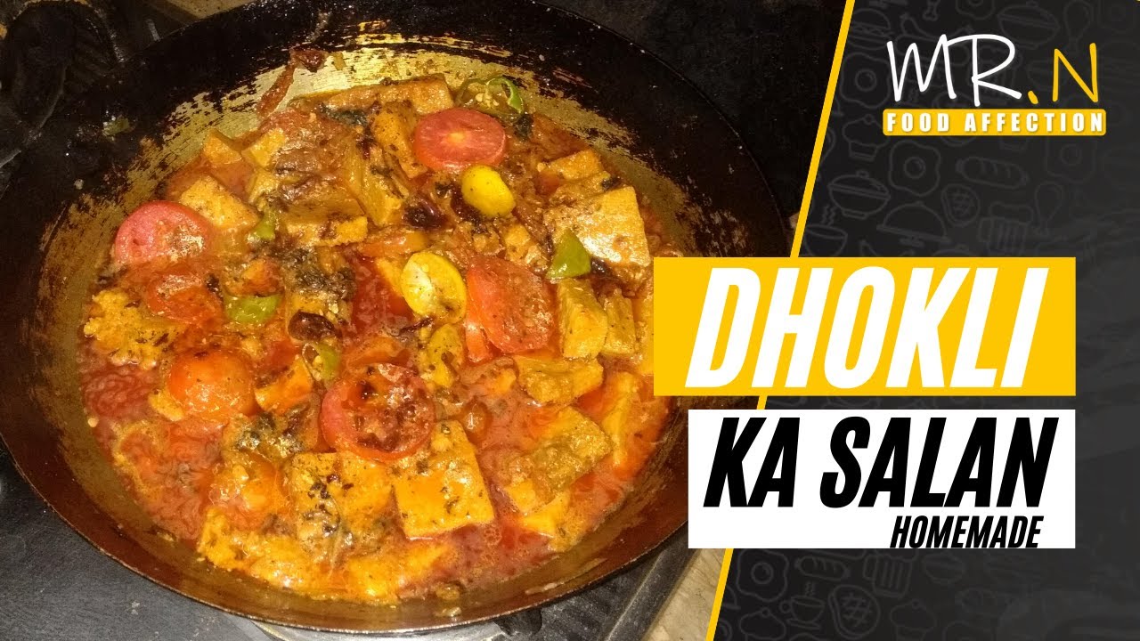 How To Make Khandwiyon Ka Salan | Dhokli Ka Salan Banane Ka Tarika ...