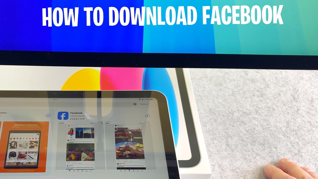 How To Download Facebook on iPad 11th Generation - YouTube