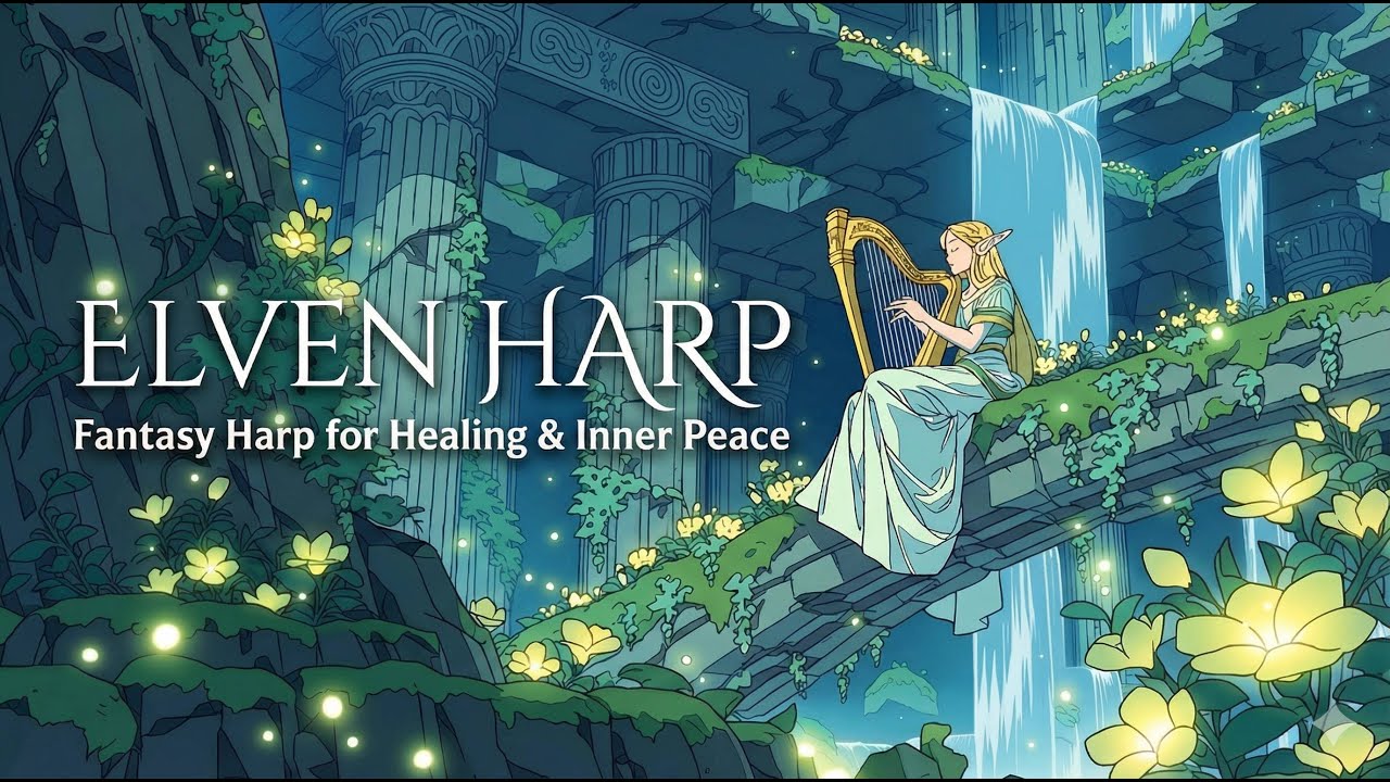 Elven Harp | Fantasy Harp for Healing & Inner Peace - YouTube
