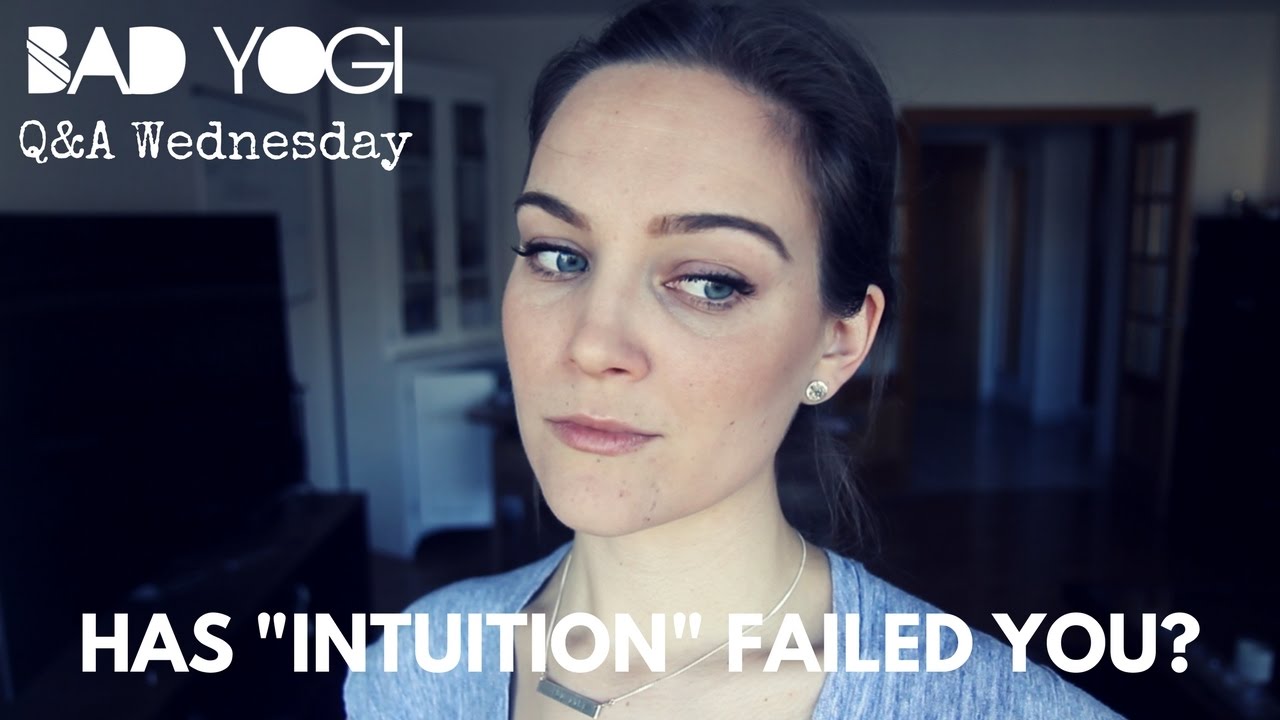 What to do when "intuition" fails you (Q&A) - YouTube