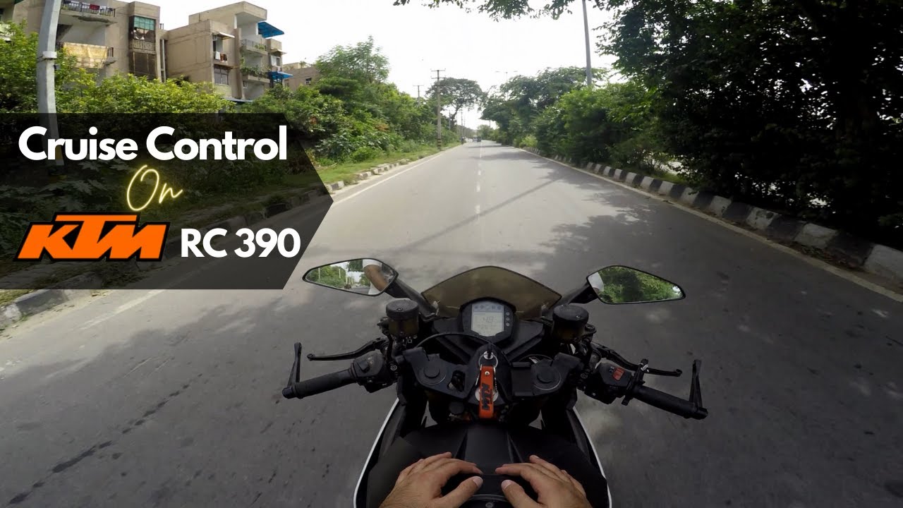 Cruise Control On KTM RC 390 | RC200 | universal cruise control - YouTube