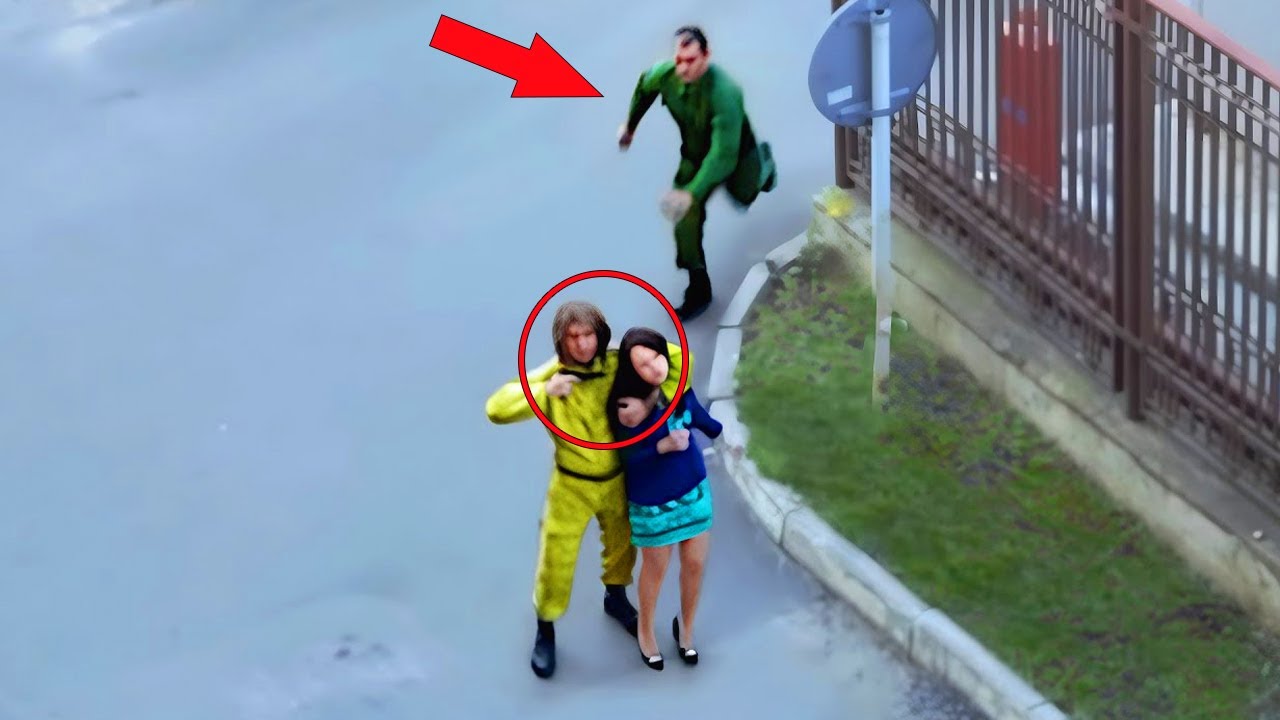 Real Life Superheroes Caught On Camera Saving People - YouTube