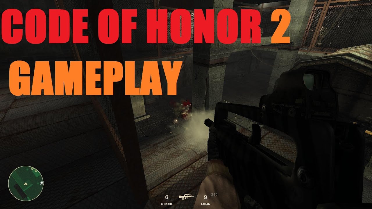 Code Of Honor 2 Gameplay [PC HD] - YouTube