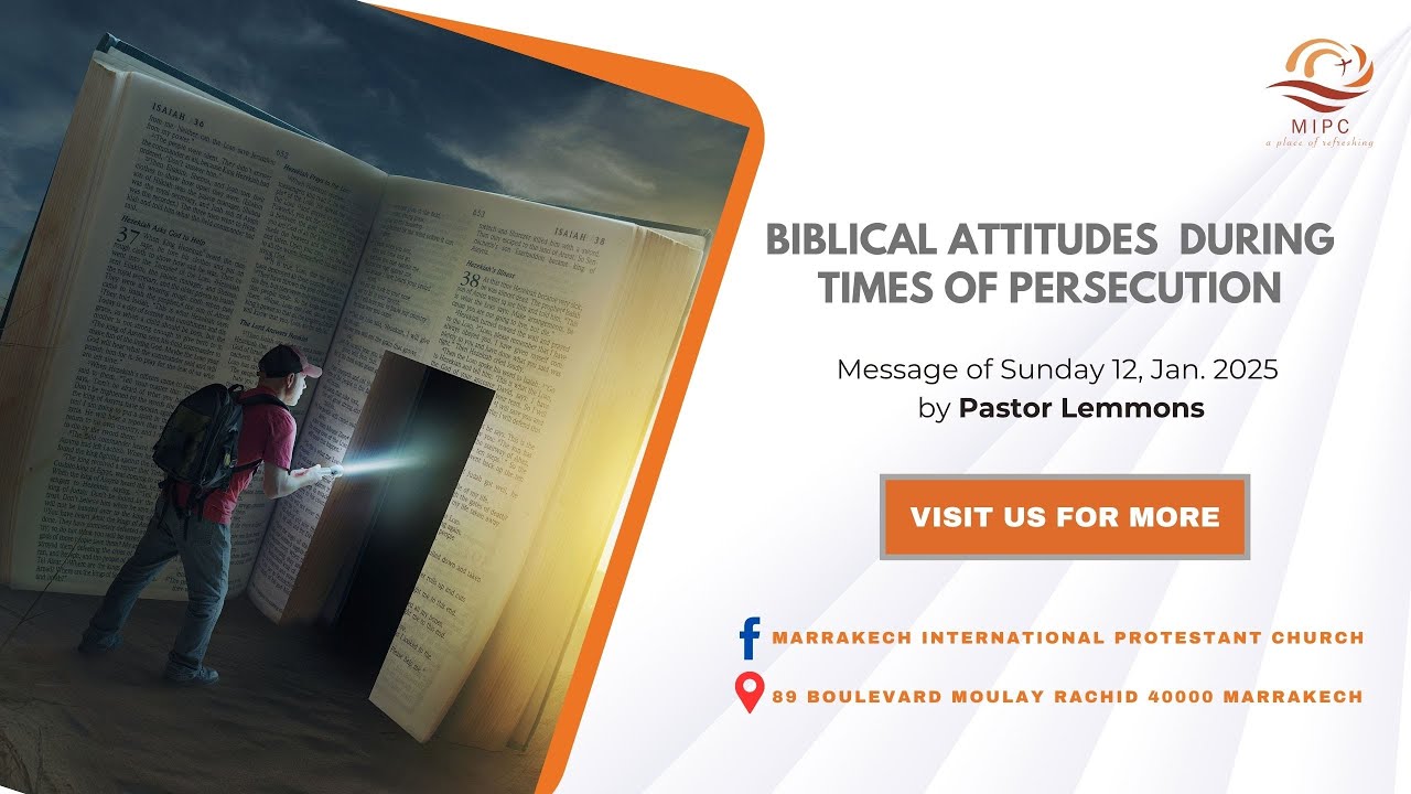 Biblical Attitudes During Times of Persecution - YouTube
