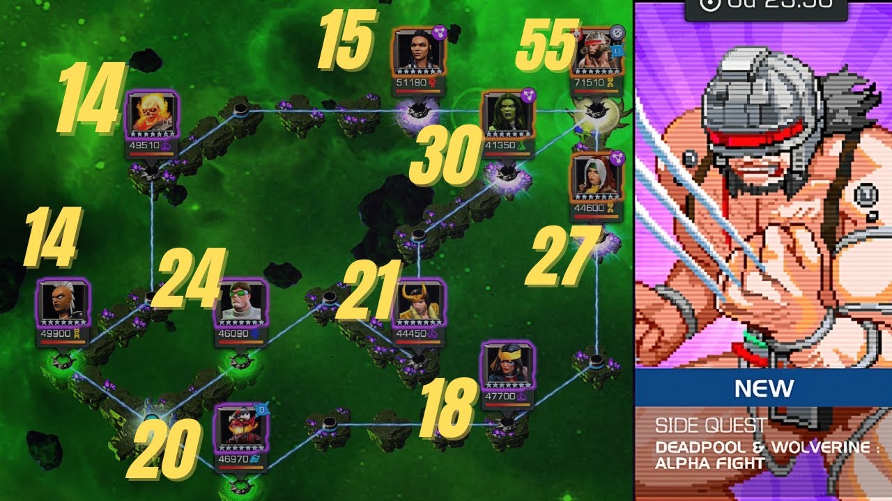 Deadpool and Wolverine Side Quest Week 4 Threat Level 5 hearthacker ...