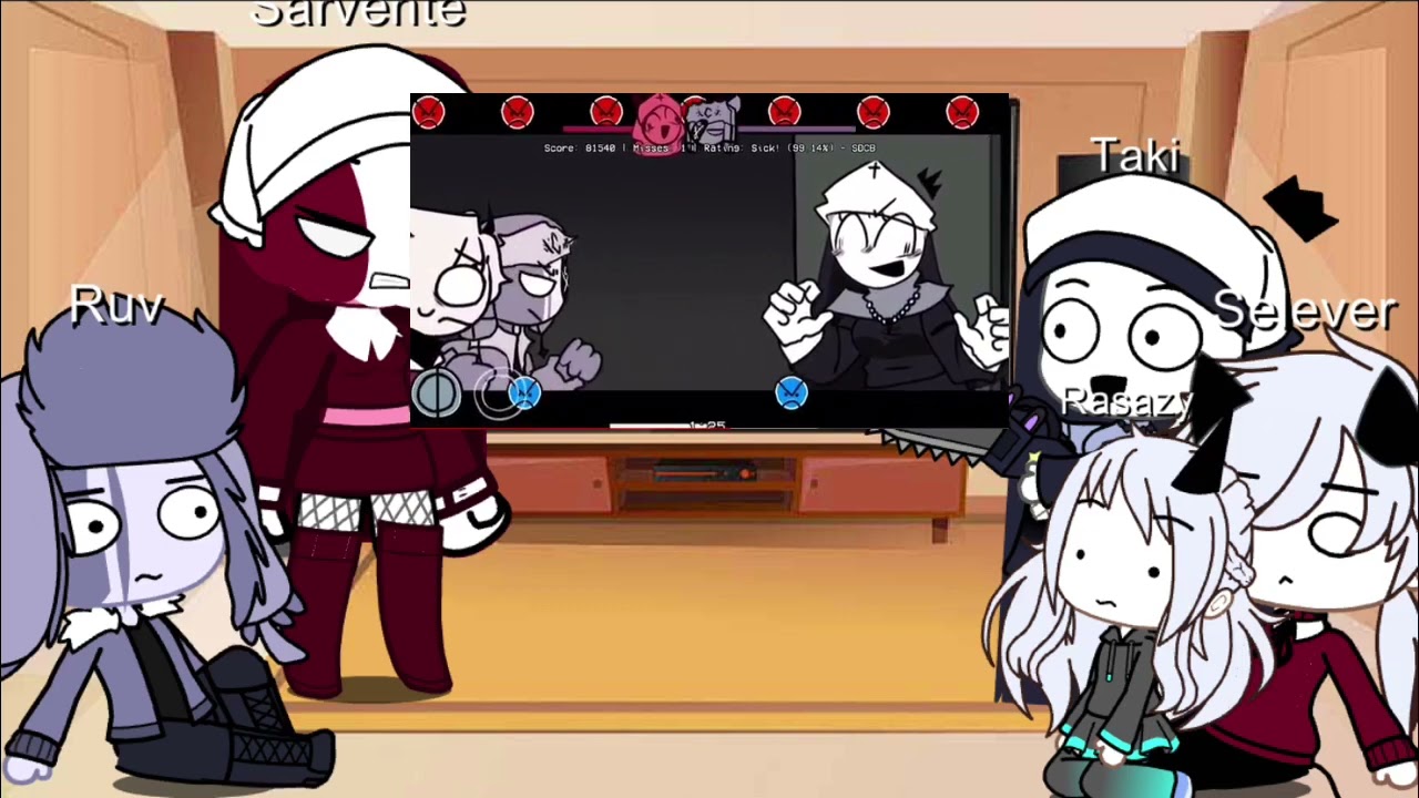 Sarvente family and Taki reaction to mod Zanta - YouTube