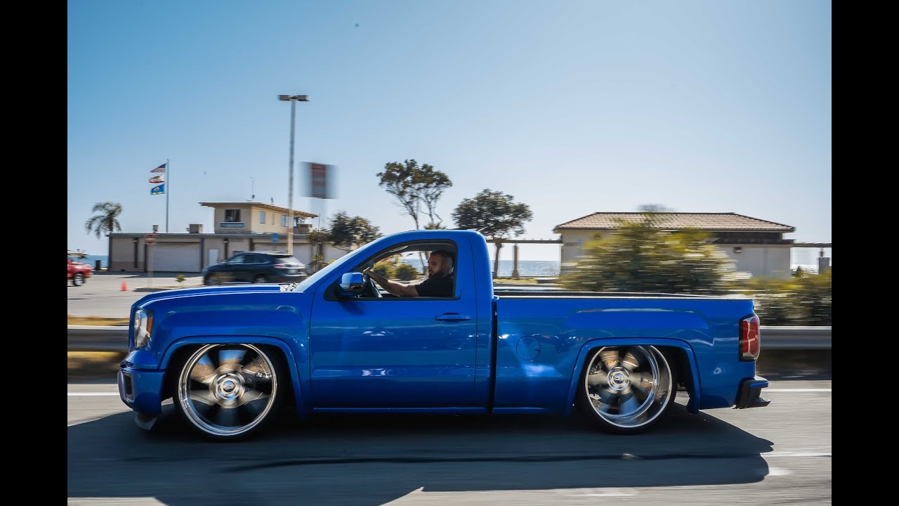 Bagged GMC Sierra Giveaway Truck! - YouTube