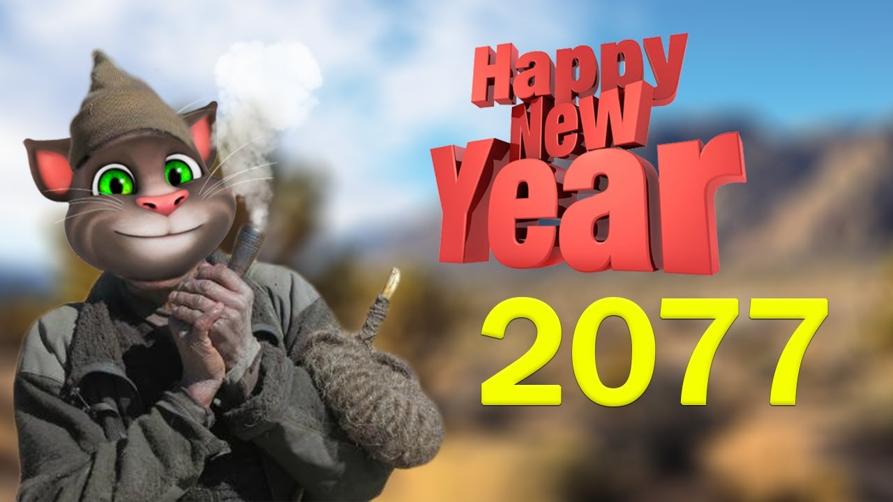 HAPPY NEW YEAR 2077 ft. Talking Tom || Hamro Talking Tom - YouTube