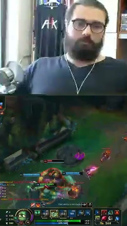 AMUMU PERFECT ENGAGE ONTO OPPOSING ADC MISS FORTUNE DURING CLASH TOURNAMENT AHK (League of ...