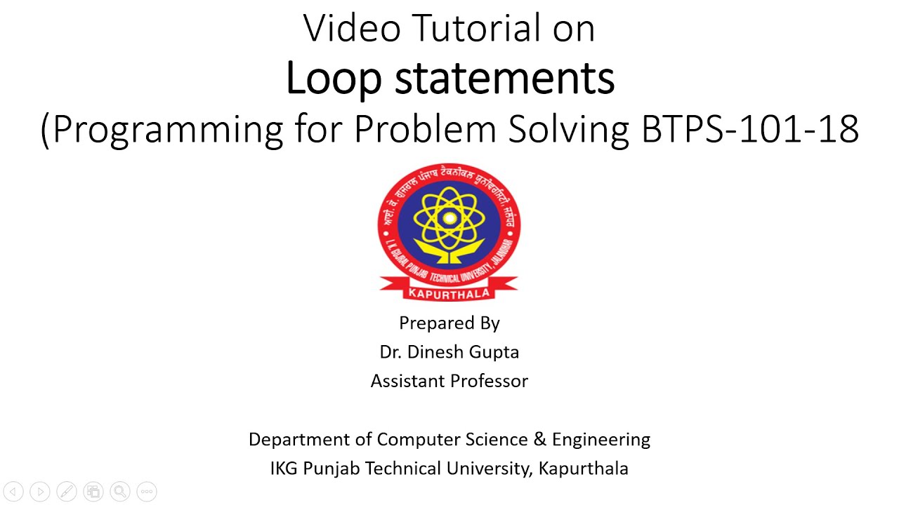 Introduction To Various Types Of Loop Statements In C YouTube introduction-to-various-types-of-loop-statements-in-c-youtube