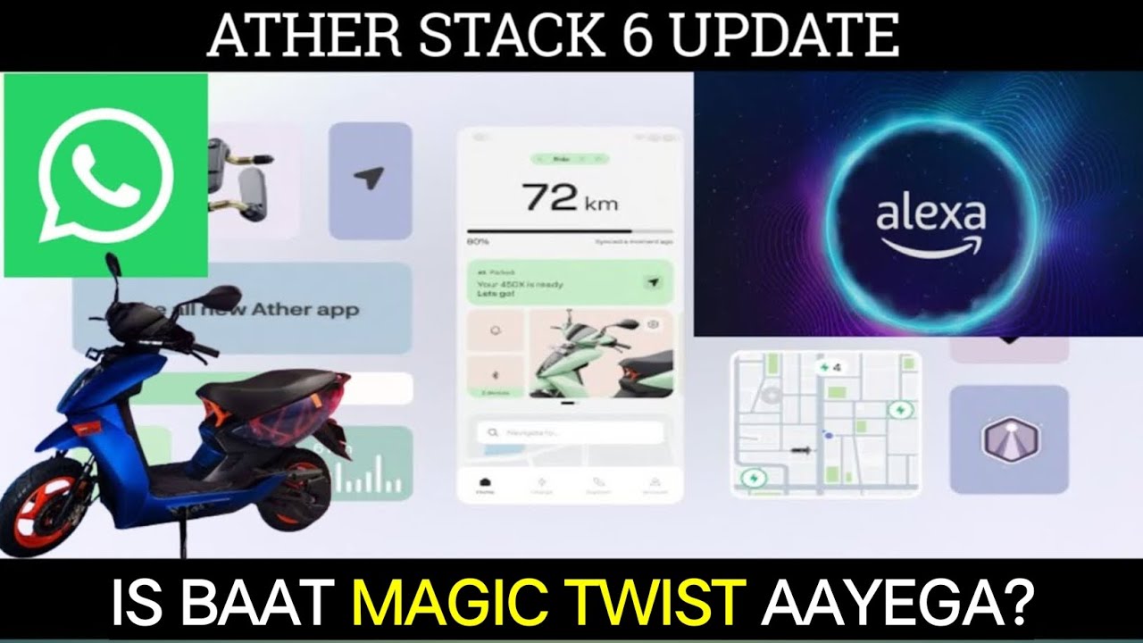 ATHER STACK 6 की खतरनाक update | ATHER 450X | ATHER RIZTA || TECHI TALK ...