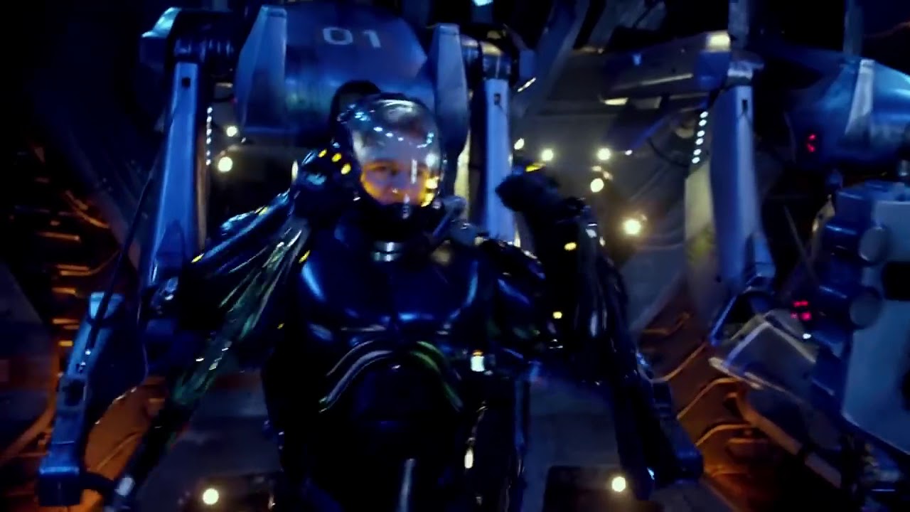 Gipsy Danger vs Leatherback - Fight Scene - Pacific Rim (2013) Movie ...