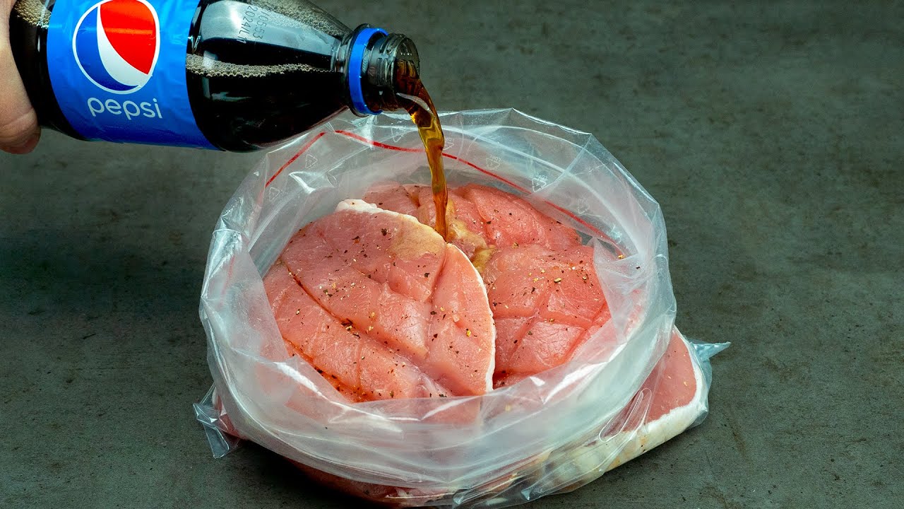 I taught all my friends how to cook meat with Pepsi! Simple and ...