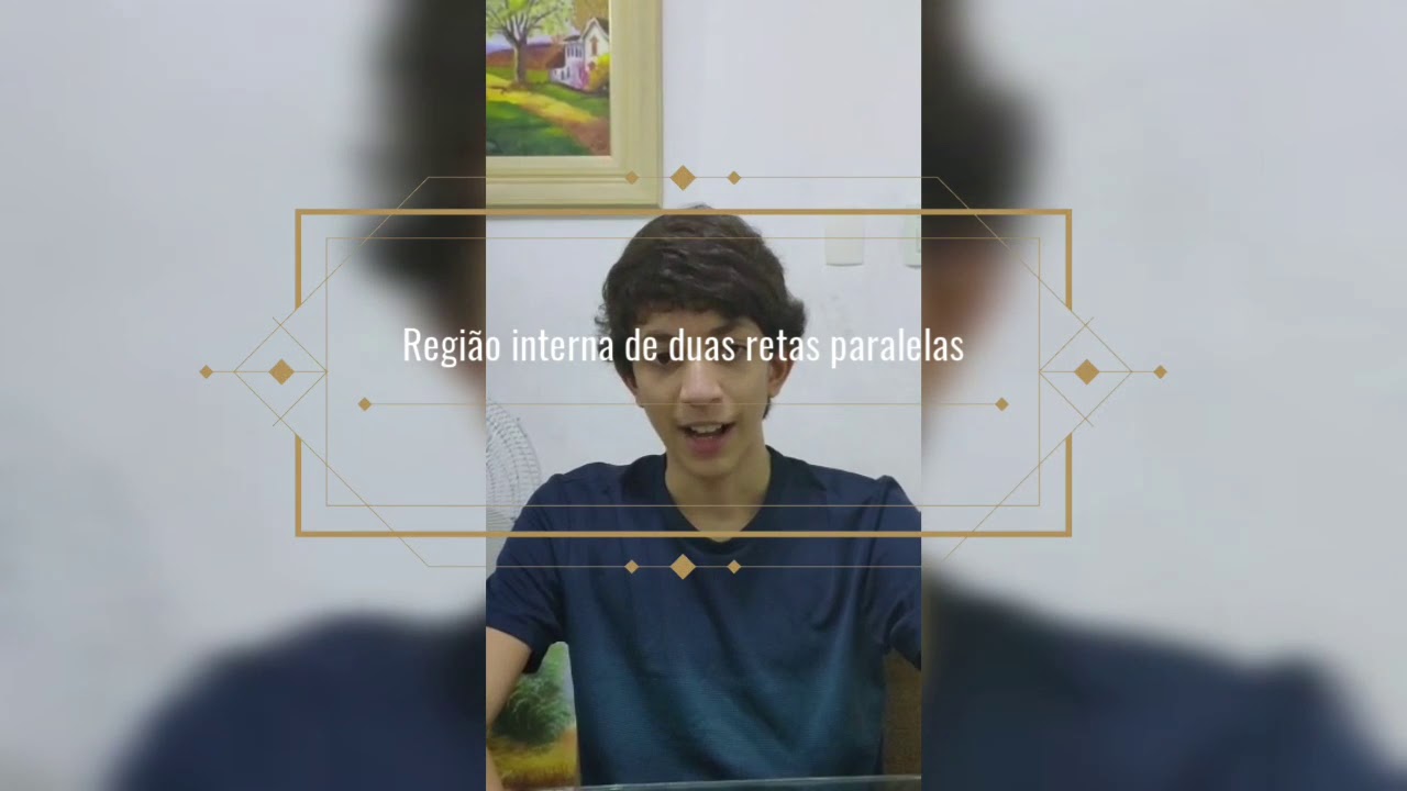 Ângulos colaterais externos. Explicação. - YouTube