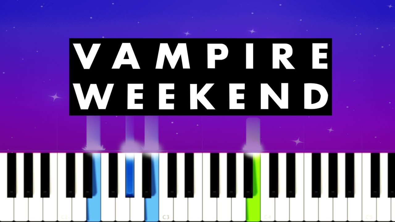 Vampire Weekend - Campus (Piano Tutorial) - YouTube