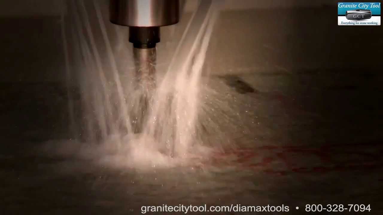 Diamax Cyclone 7 Segment High Speed Finger Bit - YouTube