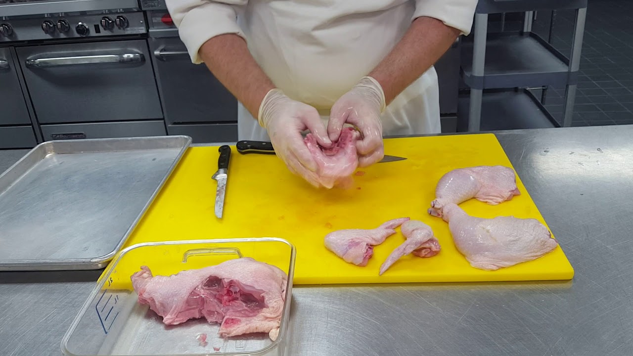 8-Piece Chicken Fabrication - YouTube