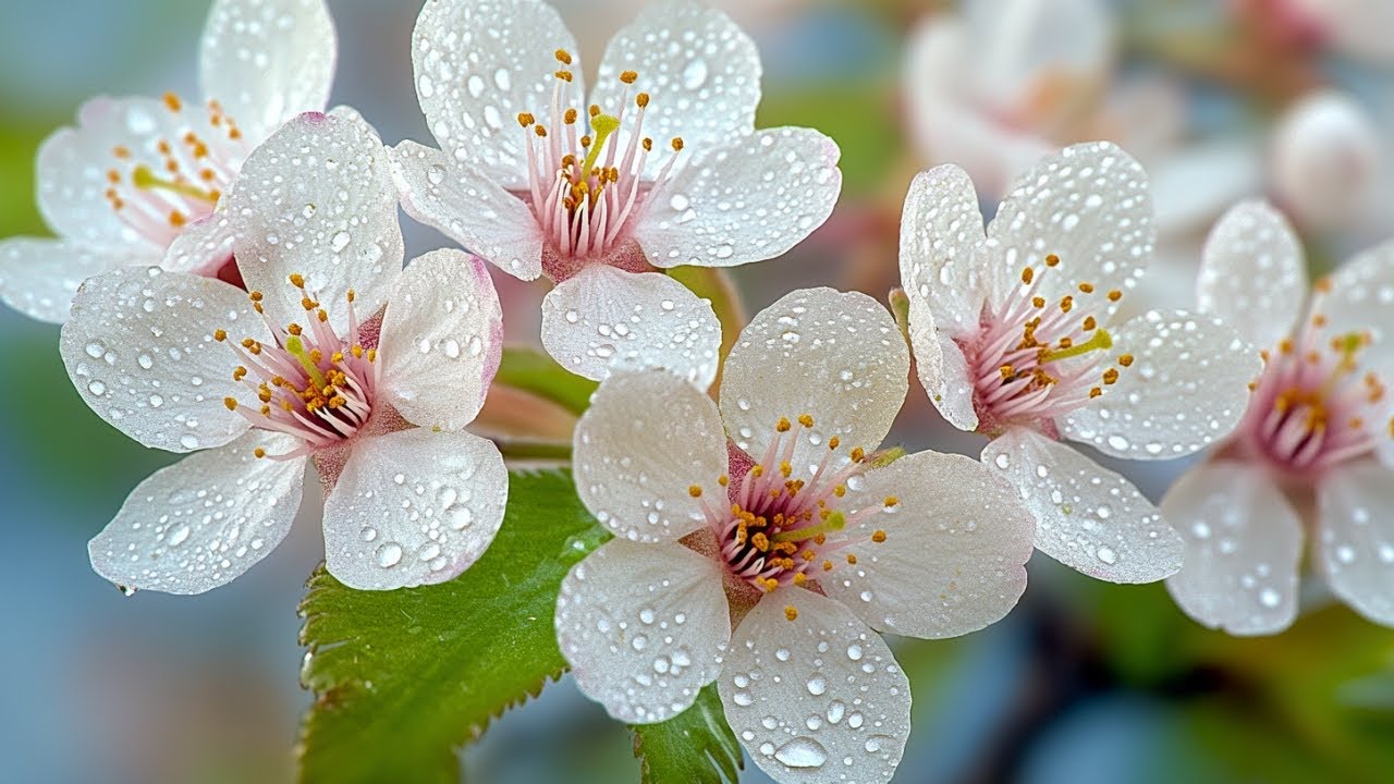🌺 Serene Piano Melodies | Soft Music & Beautiful Flower Blossoms for ...