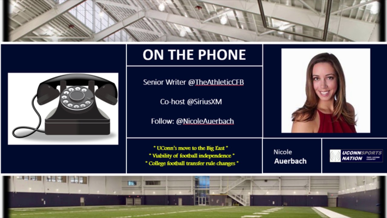 UConn Sports Nation: The Athletic's Nicole Auerbach on Football ...