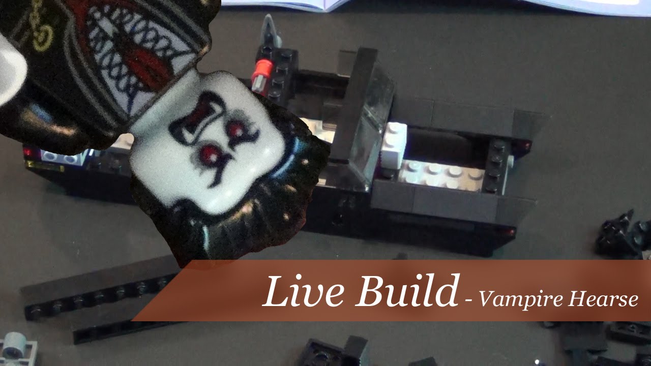 Live Build - Lego Monster Fighters Vampire Hearse - Set #9464 - YouTube