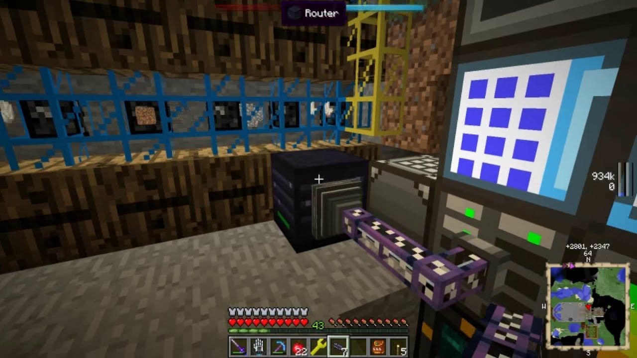 FTB Unleashed Ep10: From barrels to ME storage - YouTube
