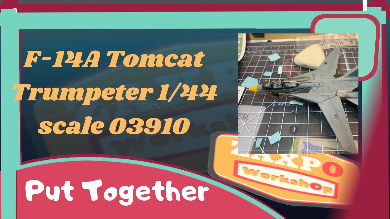 Put Together: F-14a Tomcat Trumpeter 1/44 #03910 - YouTube