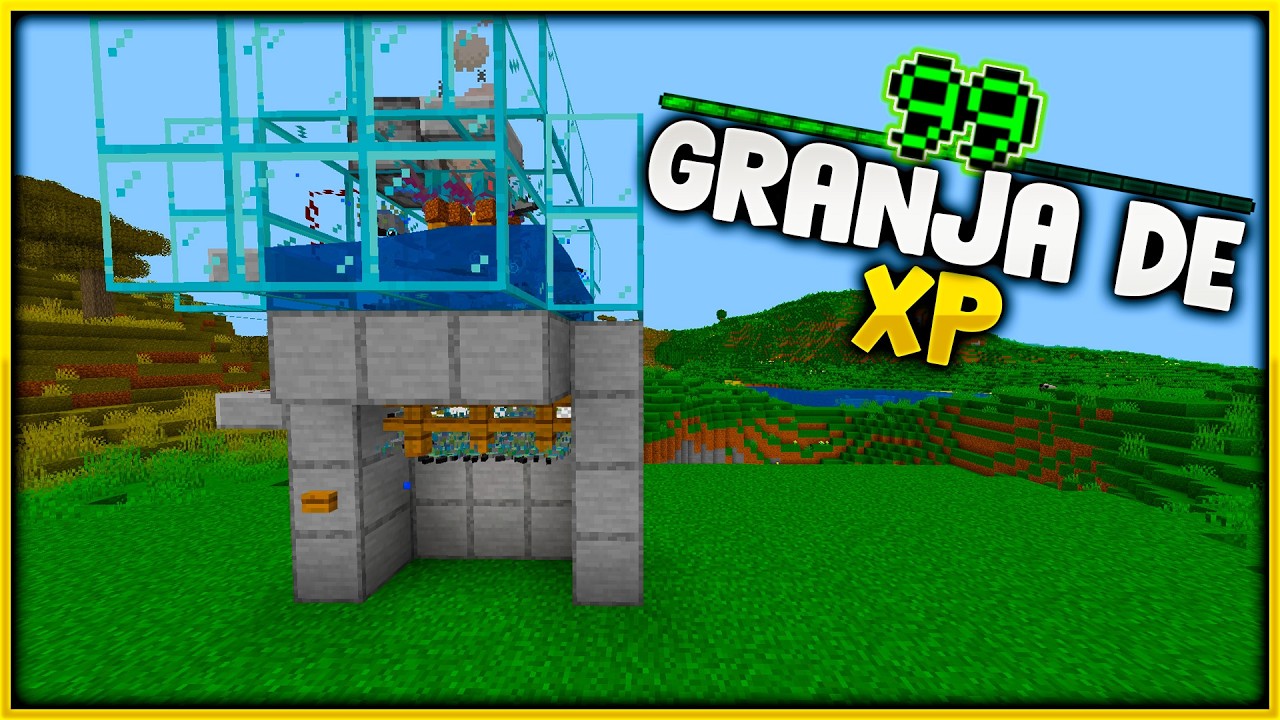 Cómo construir una GRANJA DE XP rápida y eficiente en Minecraft 1.21x - YouTube