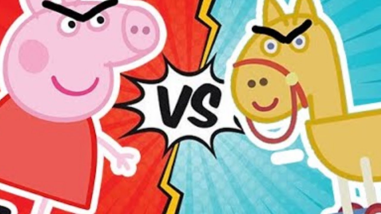 Roscoe McGillicuddy Peppa vs a horse reupload - YouTube