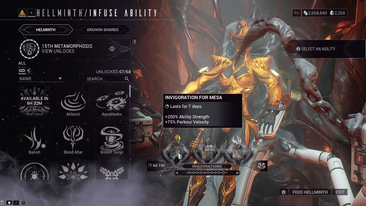 WARFRAME: Mesa Prime (+200% ABILITY STRENGTH) in Netracell ...