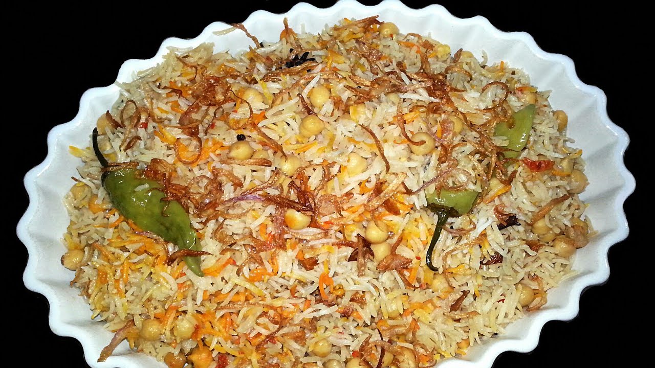 Cholo Ki Biryani | Chana Biryani | Chana Pulao Recipe By Rubina Asif ...