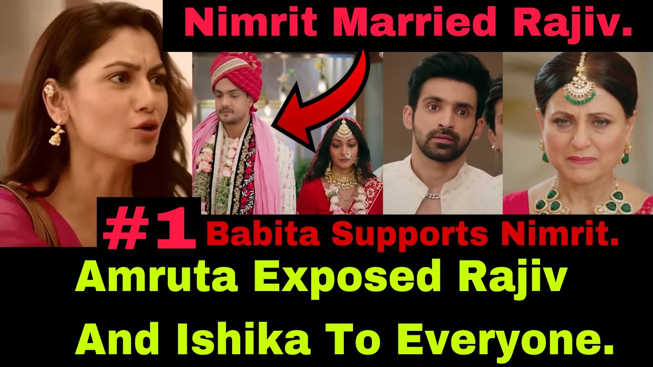 Amruta Finally Exposed Rajiv To The Ahuja’s Family ~ Ishika Is Also ...