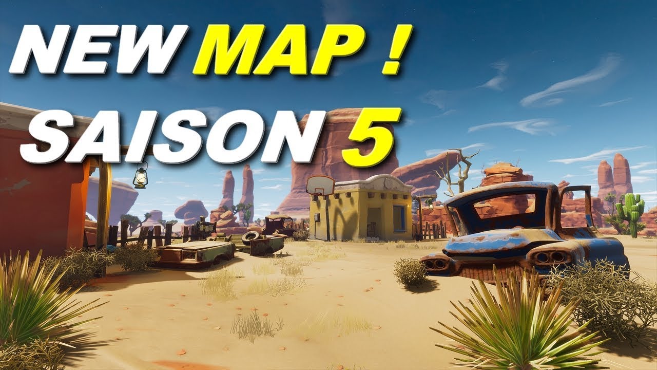 LA NOUVELLE MAP DE LA SAISON 5 DE FORTNITE ARRIVE ?! - YouTube