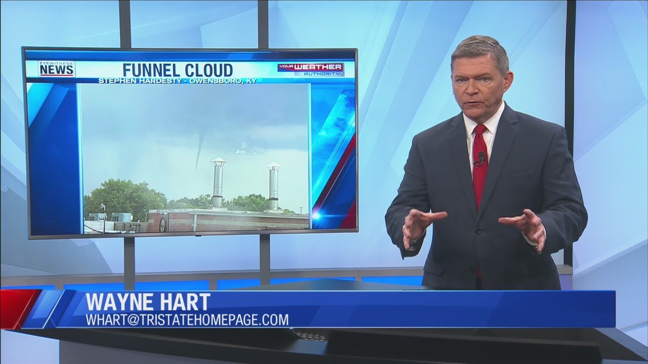 Wayne Hart discusses Owensboro funnel cloud - YouTube