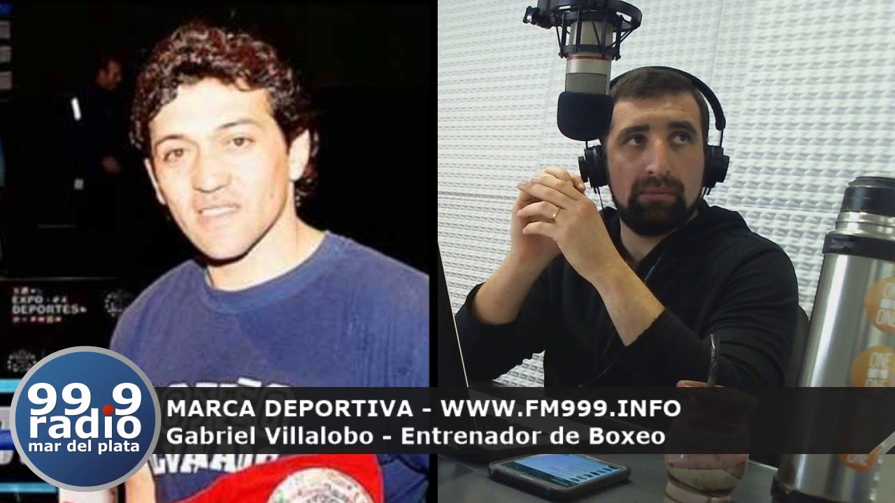 Gabriel Villalobo - Entrenador de Boxeo en MDR 04-10-18 - YouTube