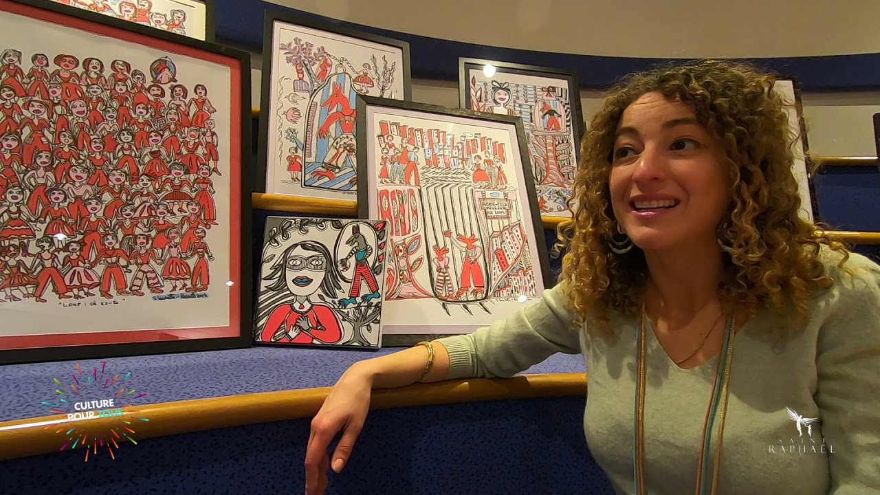 EXPOSITION SILVANA LUCCHETTA ROSSETTI - YouTube