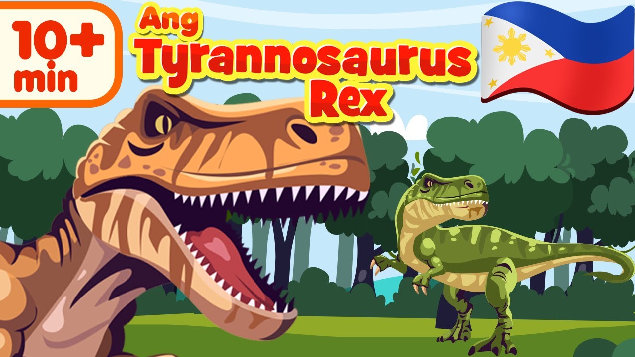 Ang Tyrannosaurus Rex | Flexy Bear Original Awiting Pambata Compilation ...