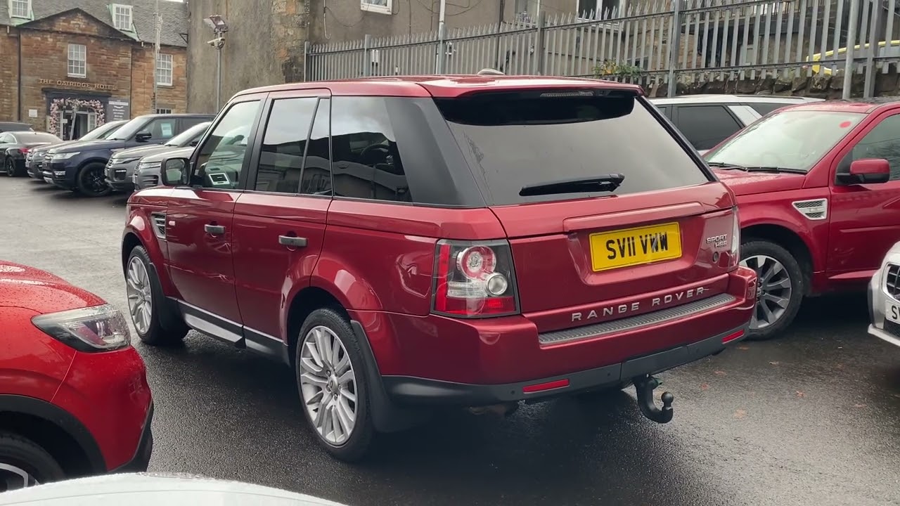 Range Rover Sport 2010 Red