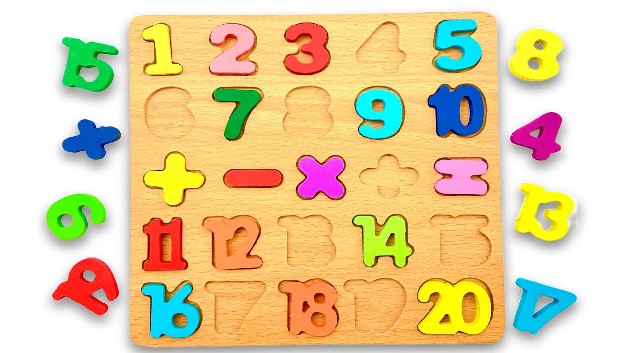 Best Learn Numbers & Counting 1 - 20, Colors Play Doh - Preschool ...
