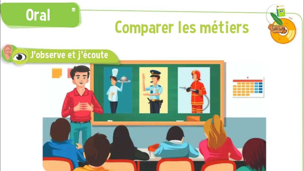dialogue 7 : comparer les métiers / unité 4 : métiers et professions ...