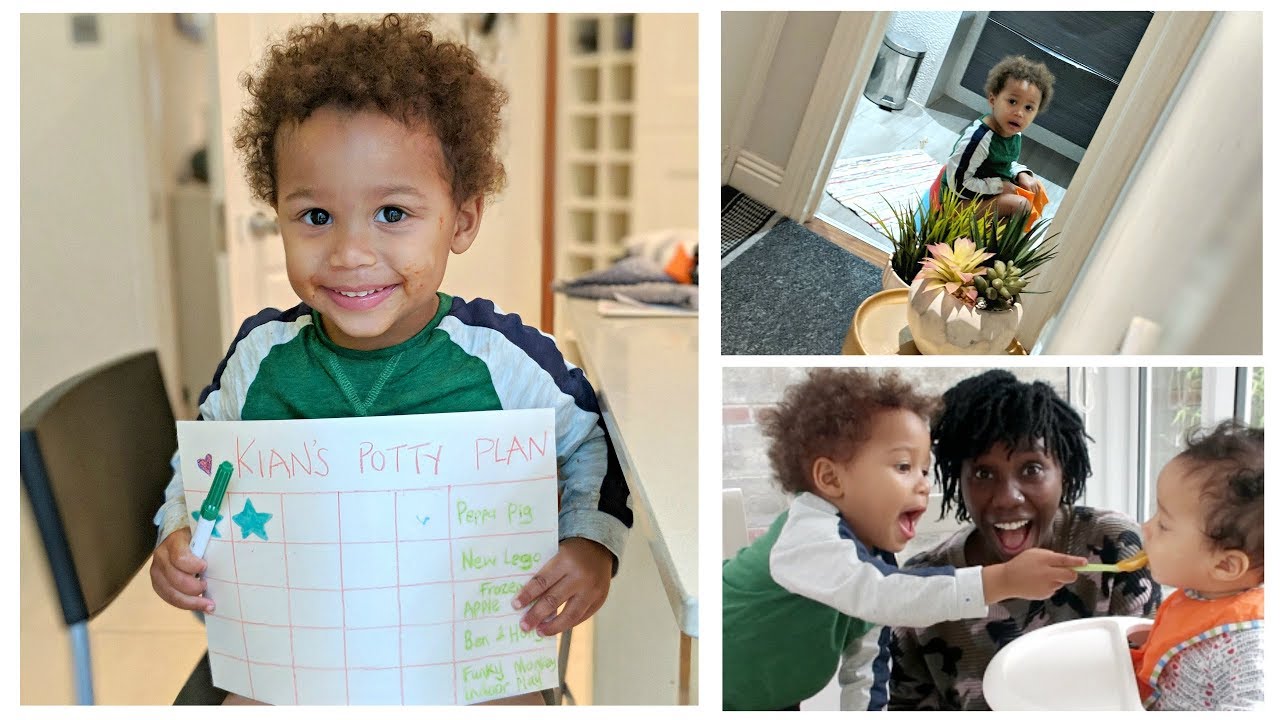 TODDLER'S FIRST TIME - POTTY TRAINING HAS STARTED | AdannaDavid - YouTube